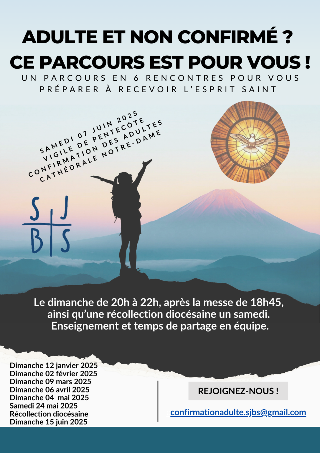 Confirmation pour adulte – Préparation 2025 – Saint-Jean-Baptiste-de-la ...